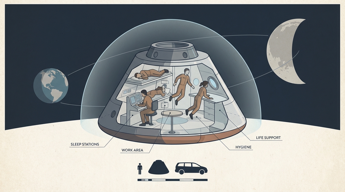 NASA's Artemis 2: Life Inside a Tiny Moon Spacecraft | Flalingo Daily News